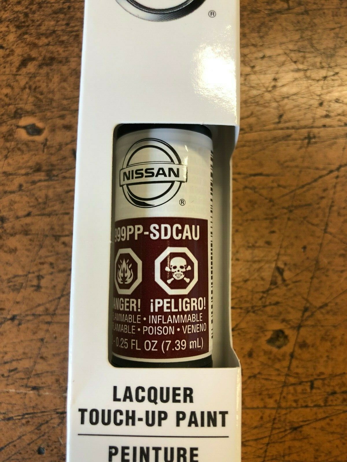 OEM Nissan Touch-Up Paint + Clear Coat "FORGED COPPER" Color Code CAU ...