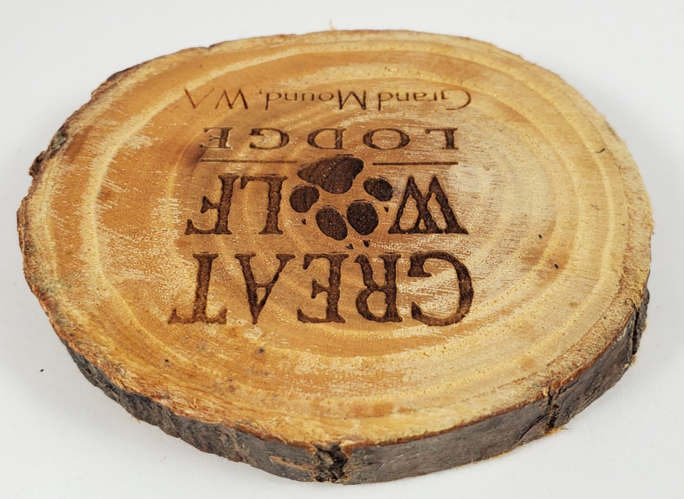 Great Wolf Lodge Grand Mound WA Wood Souvenir Fridge Magnet | eBay