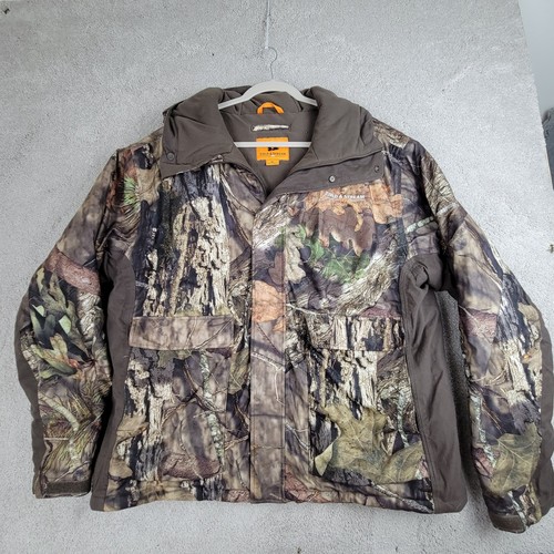 Field and Stream Hydroproof Size XL Camo Hooded Jacket Hunting Outdoor ...