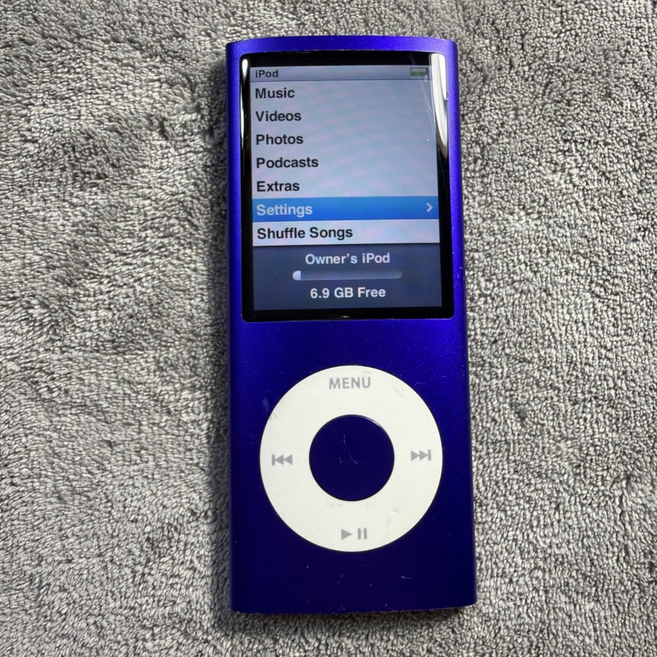 Apple iPod Nano 4th Generation 8GB Purple | eBay