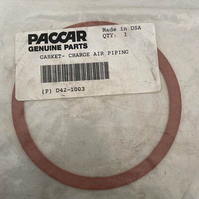 Genuine PACCAR Charge Air Piping Gasket D42-1003 | D421003 | OEM Warranty