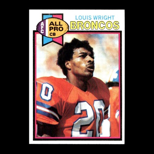 Louis Wright 1979 Topps Denver Broncos #340 R310I 2 | eBay