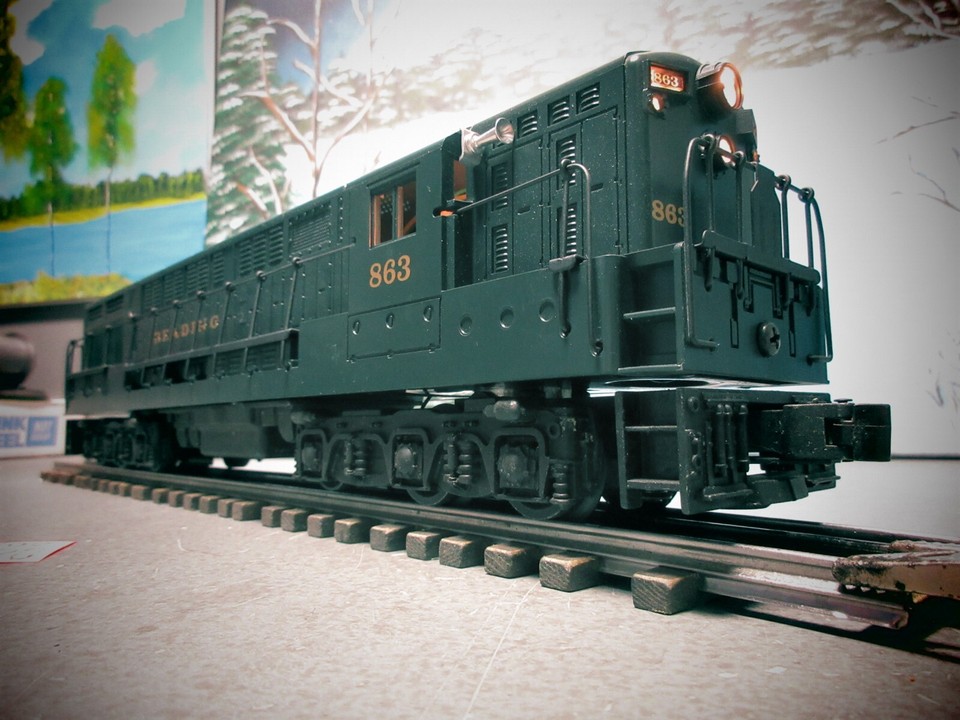 Lionel O Gauge 6-18309 Reading Fairbanks Morse Trainmaster Diesel #863 ...