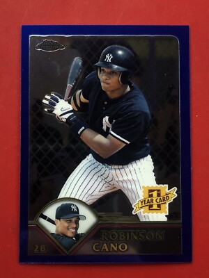 2003 Topps Chrome Traded & Rookies Robinson Cano #T200 Rookie RC | eBay