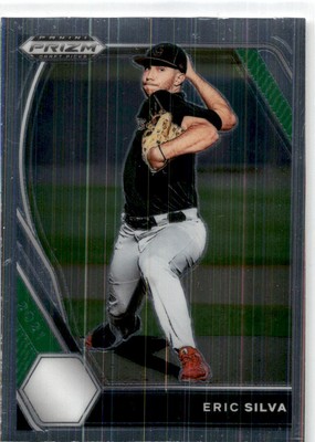 2021 Panini Prizm Draft Picks Baseball Eric Silva #PDP115 | eBay
