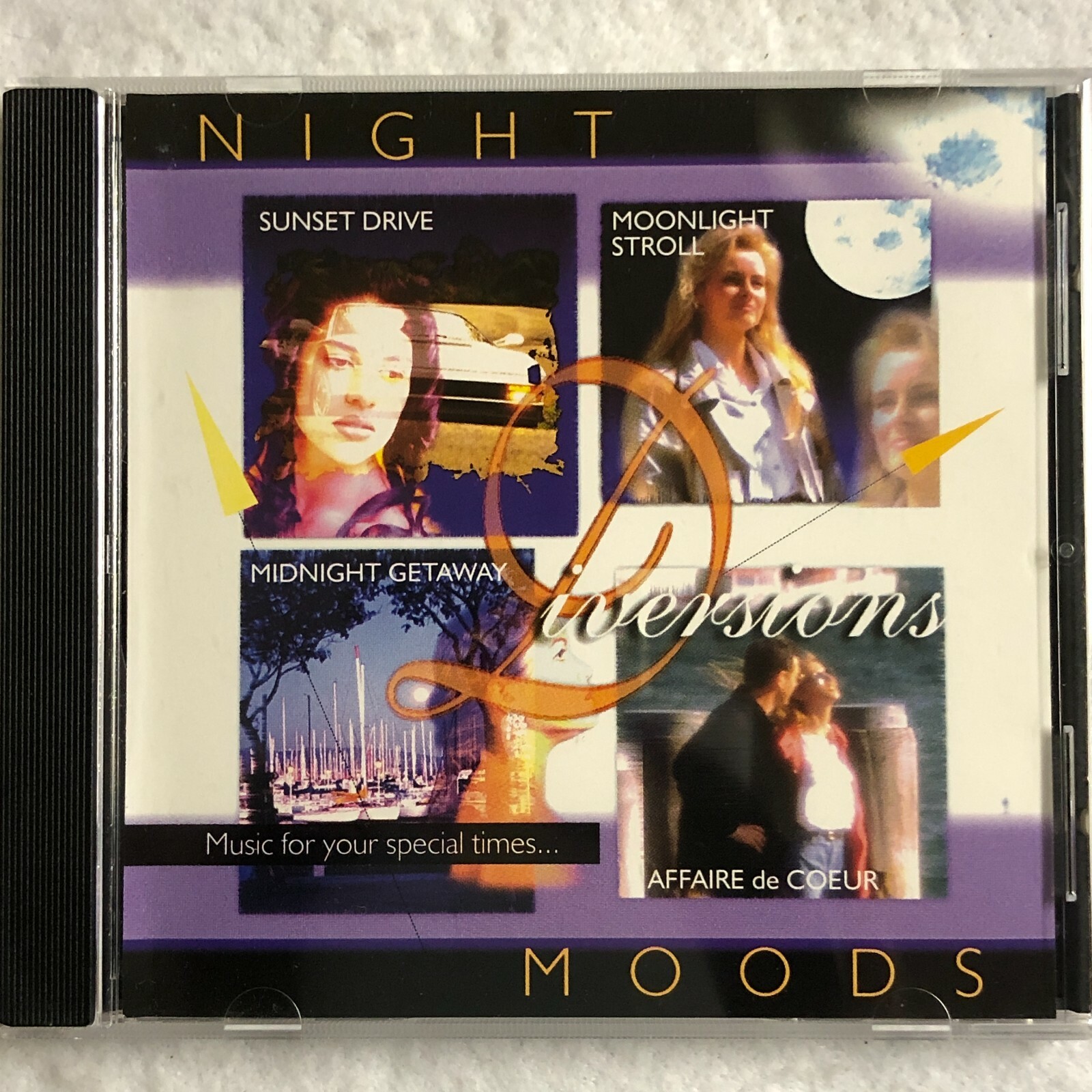 Diversions Night Moods CD Jazz Various Artists 1990s 4 Song Sampler EP ...