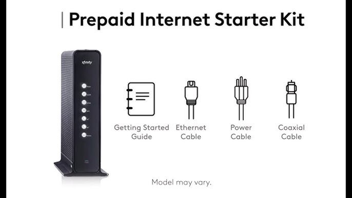 XFINITY HOME Internet Prepaid Starter Kit+30 days of Internet service ...