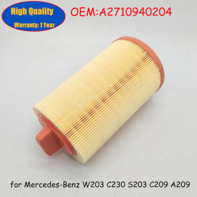 New Engine Air Filter for Mercedes-Benz W203 C230 S203 C209 A209 ...