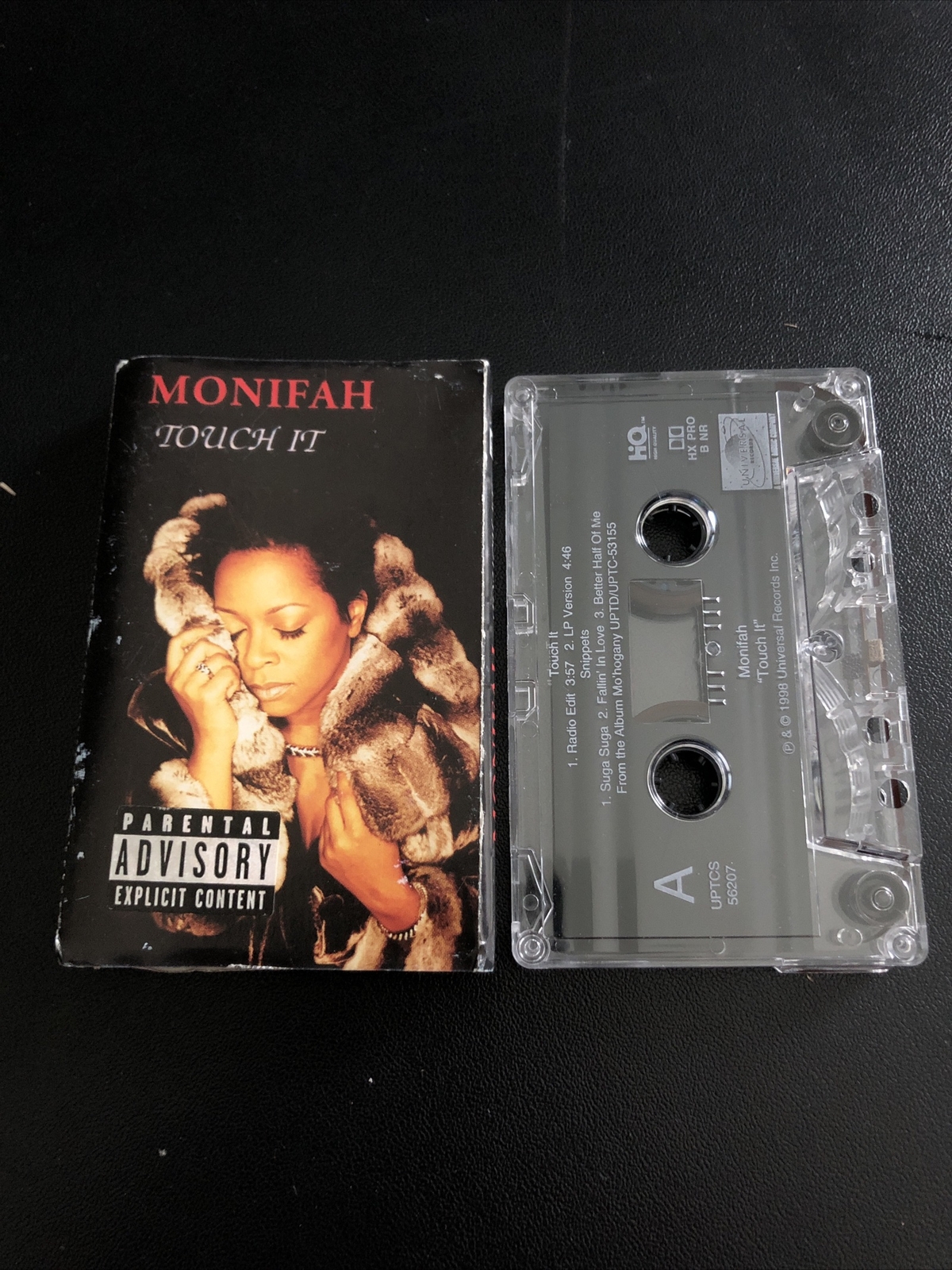 Monifah Touch It 1998 Vintage Cassette Tape Single Universal Records ...