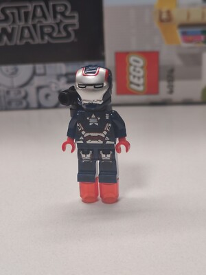 Marvel Super Heroes Iron Patriot Custom Lego Minifigure James Rhodes ...