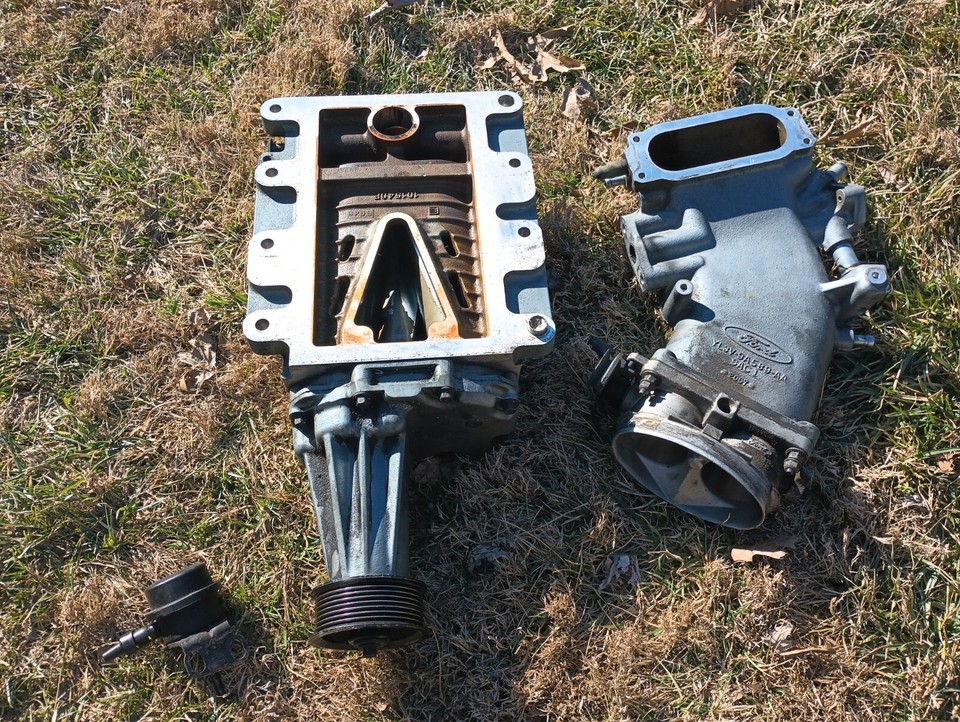 2001-2004 Ford Lightning 5.4L Harley Stock Supercharger M112 Eaton F150 ...