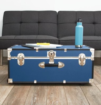 Footlocker Trunk Chest Storage Travel Luggage College Dorm Organizer ...