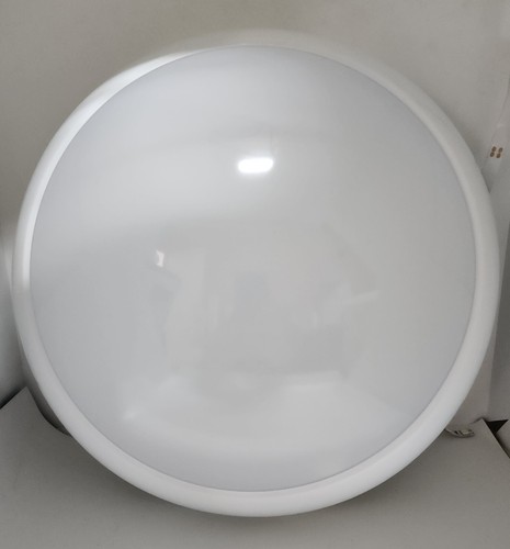 Oyster light with Microwave Sensor and Emergency. Weatherproof IP65 RRP ...