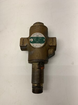 Spirax Sarco 1/2'' SB Brass Temperature Valve 250 PSI, 500 Degrees ...