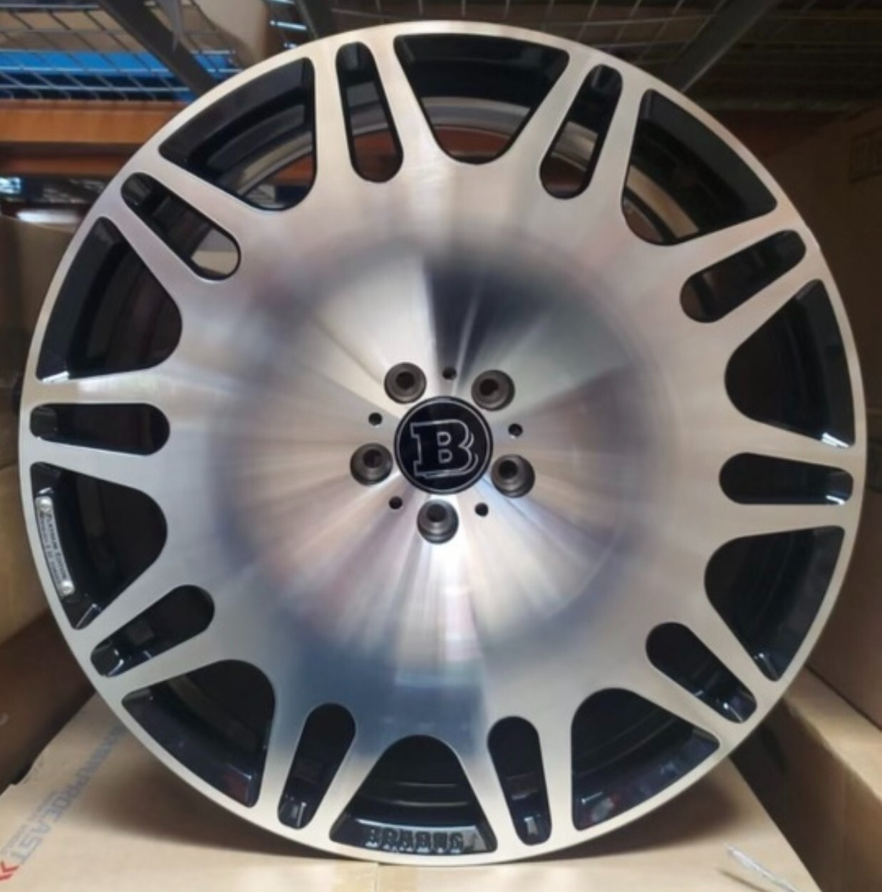 22" Wheels fit Mercedes G55 GWagon Tires Brabus G550 G500 G63 Black ...