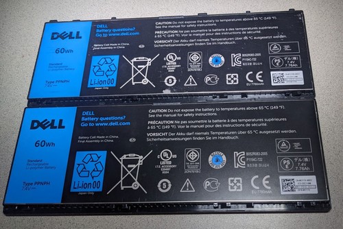 Dell PPNPH 60Wh Laptop Battery For Latitude 10 (ST2) Tablet (identical ...