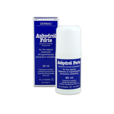 Anhydrol Forte Roll On - 60ml Antiperspirant For excessive sweating UK ...
