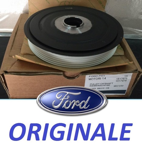 PULEGGIA ALBERO MOTORE ORIGINALE FORD FIESTA 6 VI 1.4 1.6 TDCi DAL 2008 ...