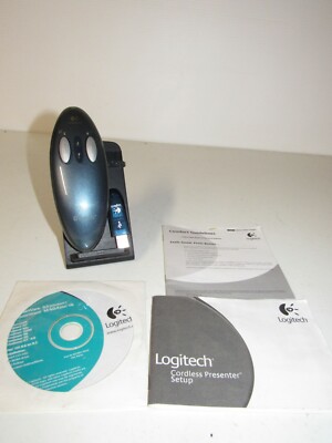Logitech M-RU77 Presentation Pointer Mouse. Works Great. FAST FREE SHIPPING. | eBay