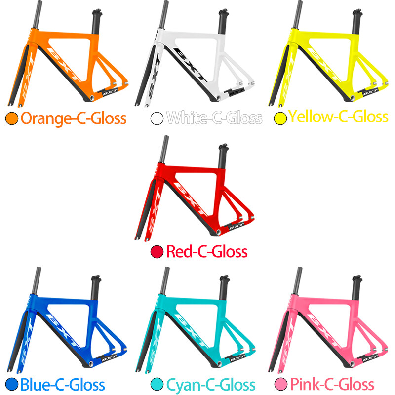 Carbon Track Frame 700C With Fork Seatpost Fixed Gear Carbon Track Bike ...