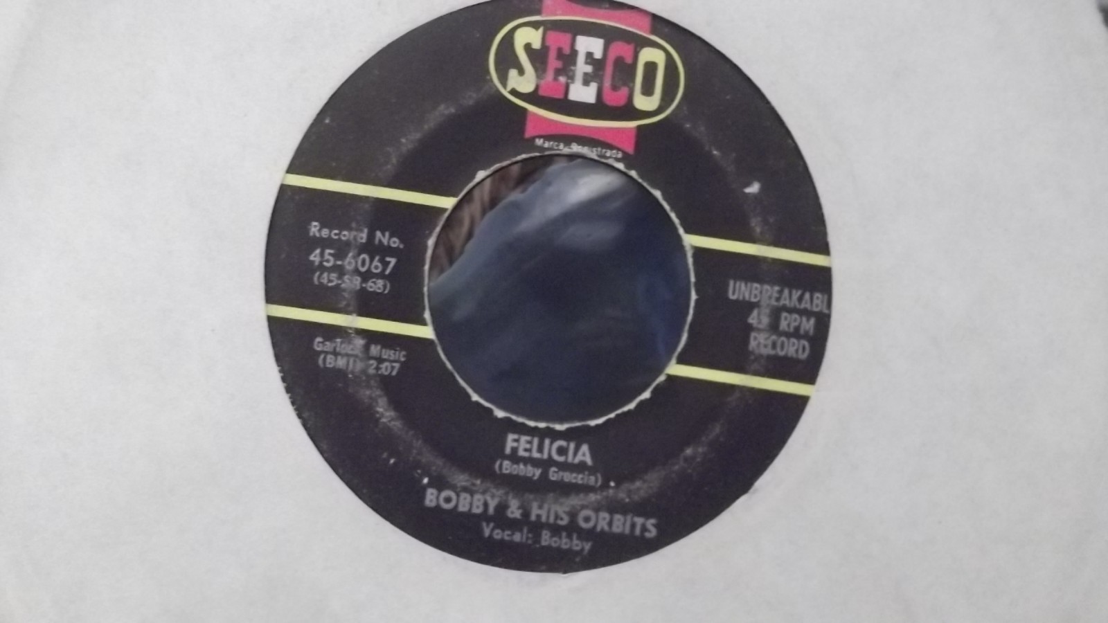 R3 BOBBY AND HIS ORBITS BANDSTAND DANCING / FELICIA ON SEECO RECORDS | eBay
