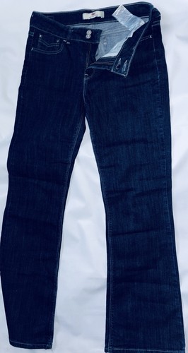 LEVIS 526 SLENDER BOOT CUT JEANS SZ 10M 30x32 DARK BLUE MID RISE NWOT ...