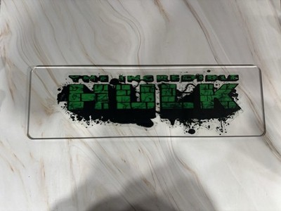 Incredible Hulk Sign : Marvel Hulk Nameplate : Incredible Hulk Logo | eBay