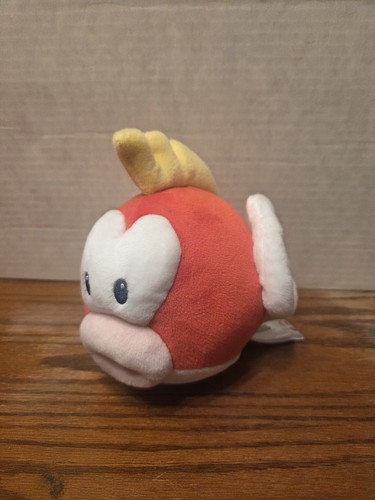 Nintendo Super Mario Kart CHEEP CHEEP FLYING FISH 9" Plush STUFFED ...