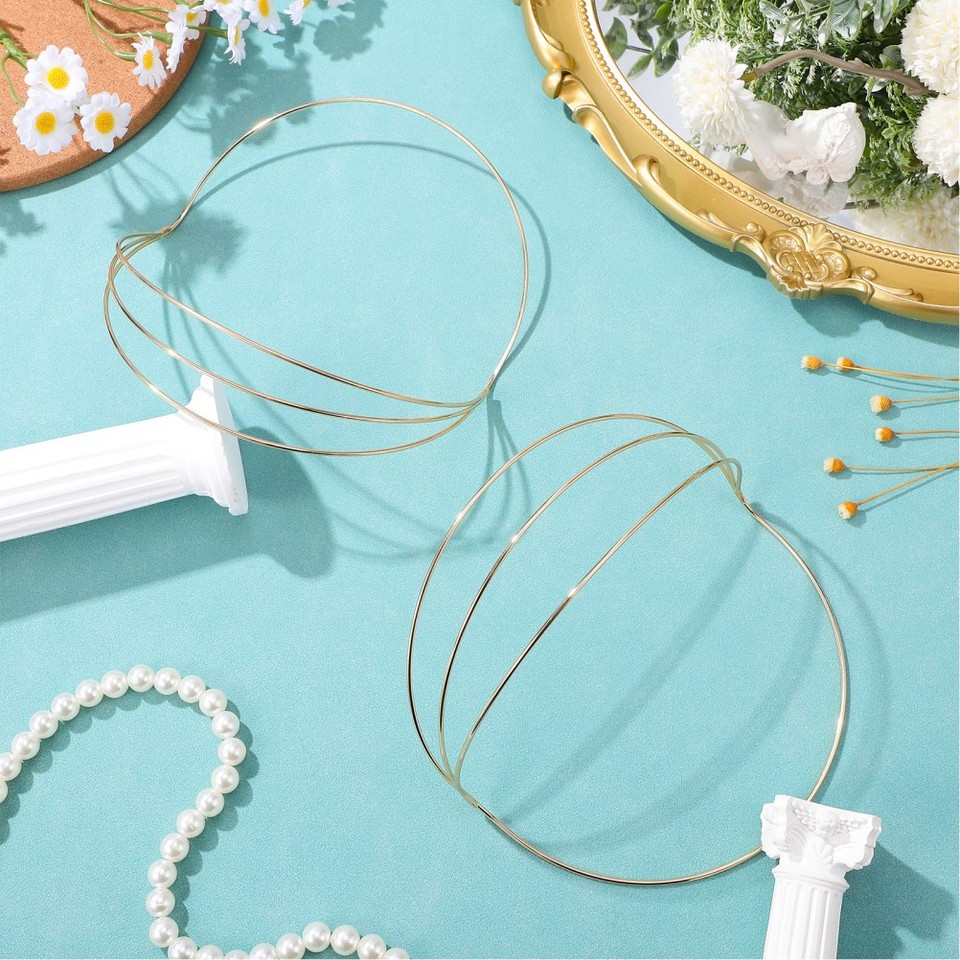2 PCS Making Frame Wedding Headdress Crown Blanks Headpiece Base Diy ...