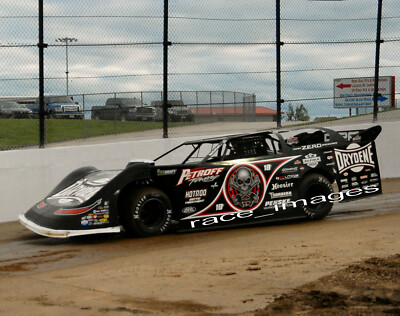 2021 SCOTT BLOOMQUIST #0 DRYDENE LATE MODEL DIRT CAR 8x10 GLOSSY PHOTO ...