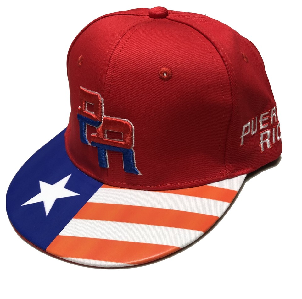 Puerto Rico hat Snap Back hat Flag Flat Bill PR Baseball Cap puerto ...