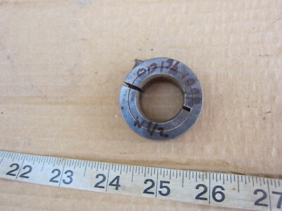 1⅜" OD, ⅞" ID, ½" W, Concentric Locking Collar, Used | eBay