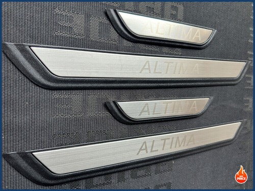 For Altima Accessories Door Sill Protectors Panel Scuff Plate Cover ...