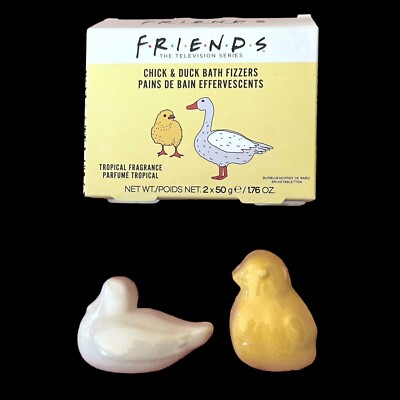 Friends The Television Series Chick & Duck Bath Fizzers Tropical ...