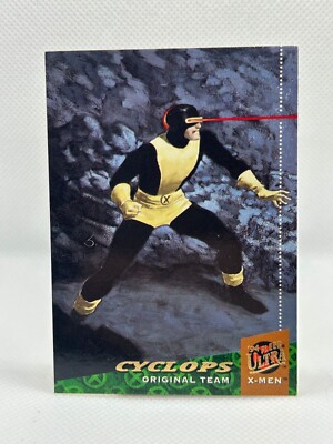 1994 Fleer Ultra Marvel X-Men Original Team Trading Card 97 Cyclops | eBay