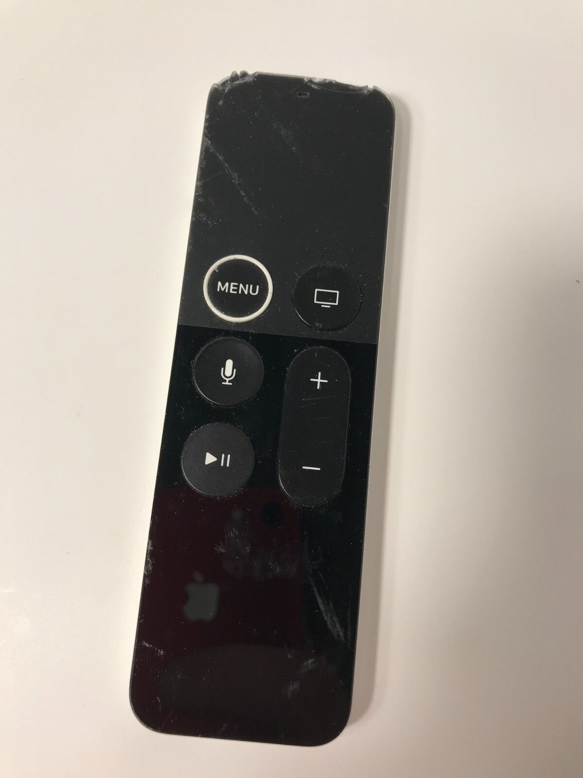 Apple TV Siri Remote Model A1962 (No Charger) CRACKED - tested working ...