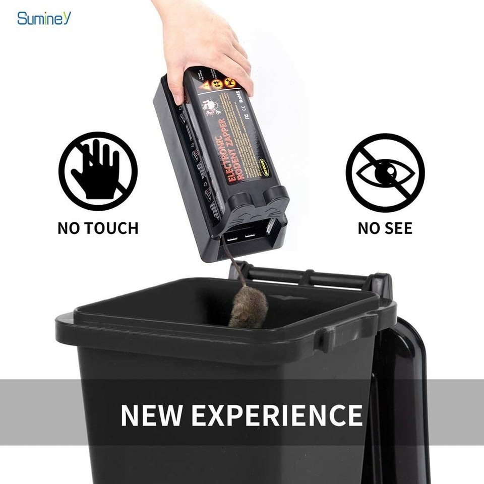 Electronic Mouse Trap Mice Rat Killer Pest Victor Control Electric ...