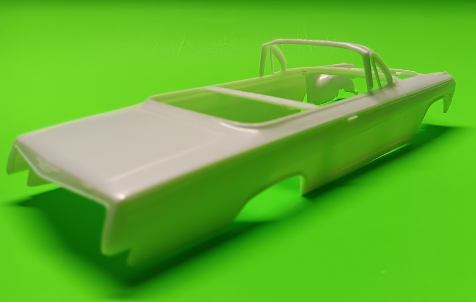 AMT 62 1962 Chevy Impala SS 409 1/25 Convertible Bare Body Shell Model ...