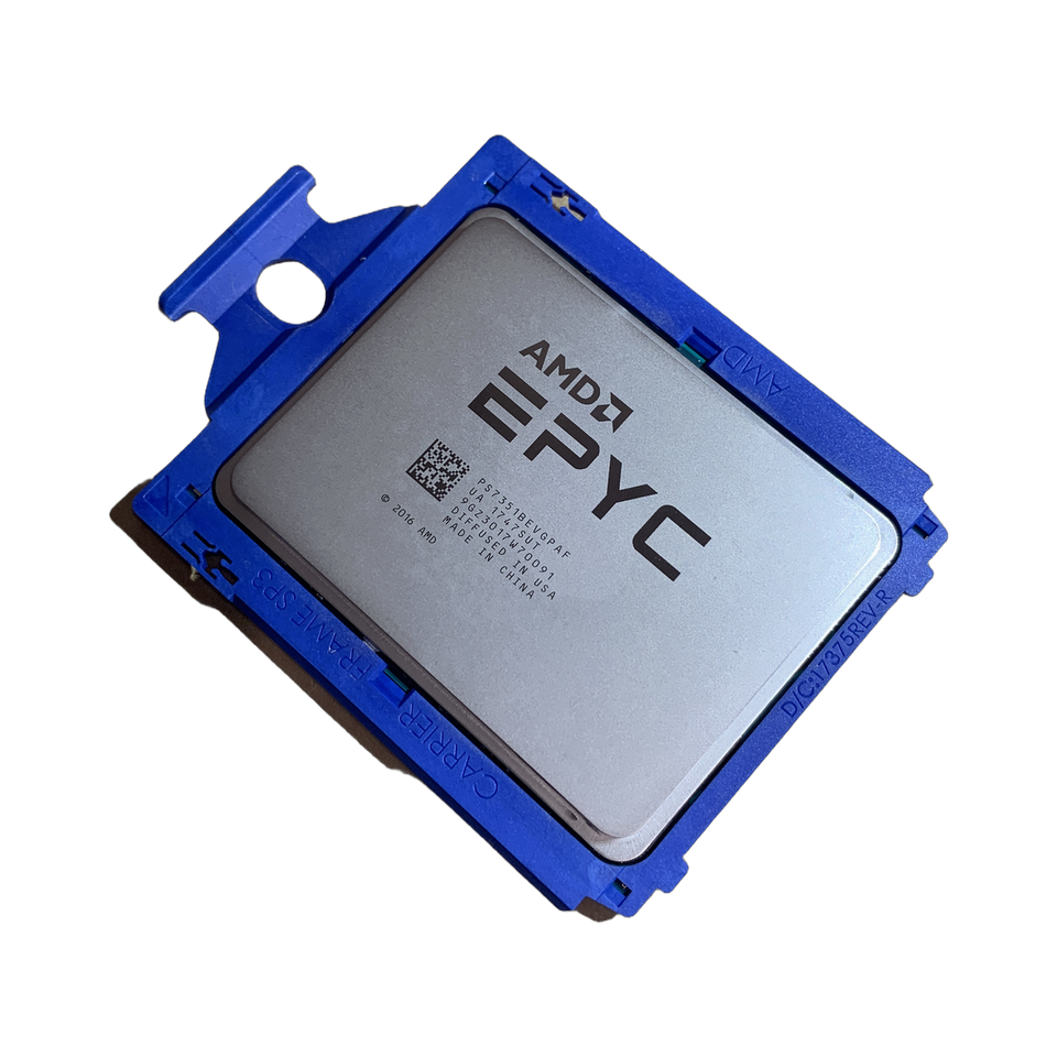 AMD EPYC 7351 16Core 2.40 GHz 64MB 170W CPU - PS7351BEVGPAF - Vendor ...