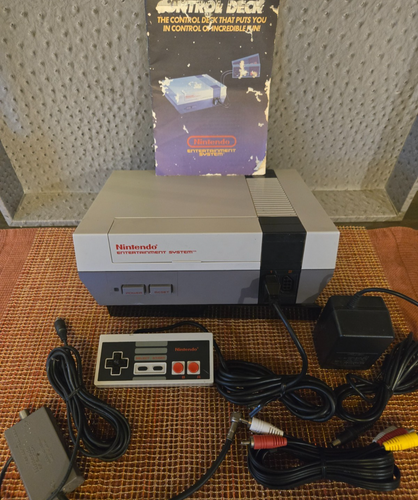 Original Nintendo Entertainment System NES Console With OEM Controller ...
