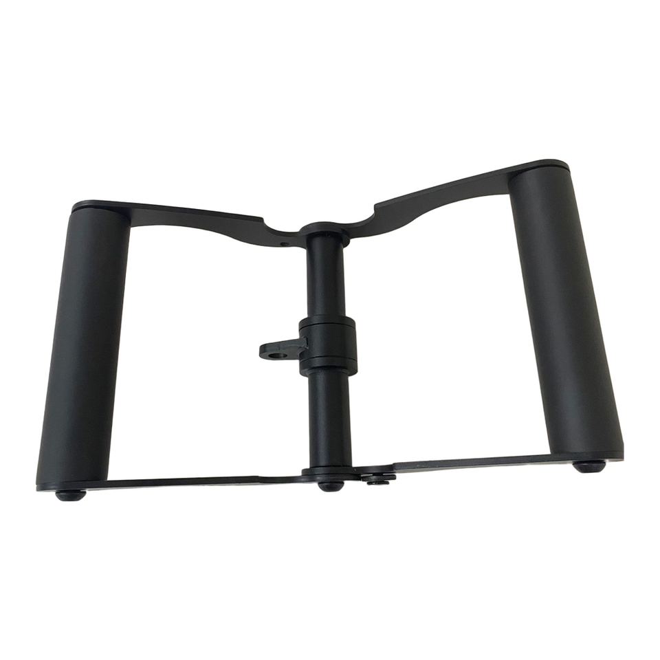 Black Steel V Bar T-Bar Row Handle for Barbell Lat Pulldown and Rowing ...