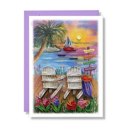 Happy Retirement Card, Retirement Enjoy The Sunset, Time Of Your Life ...