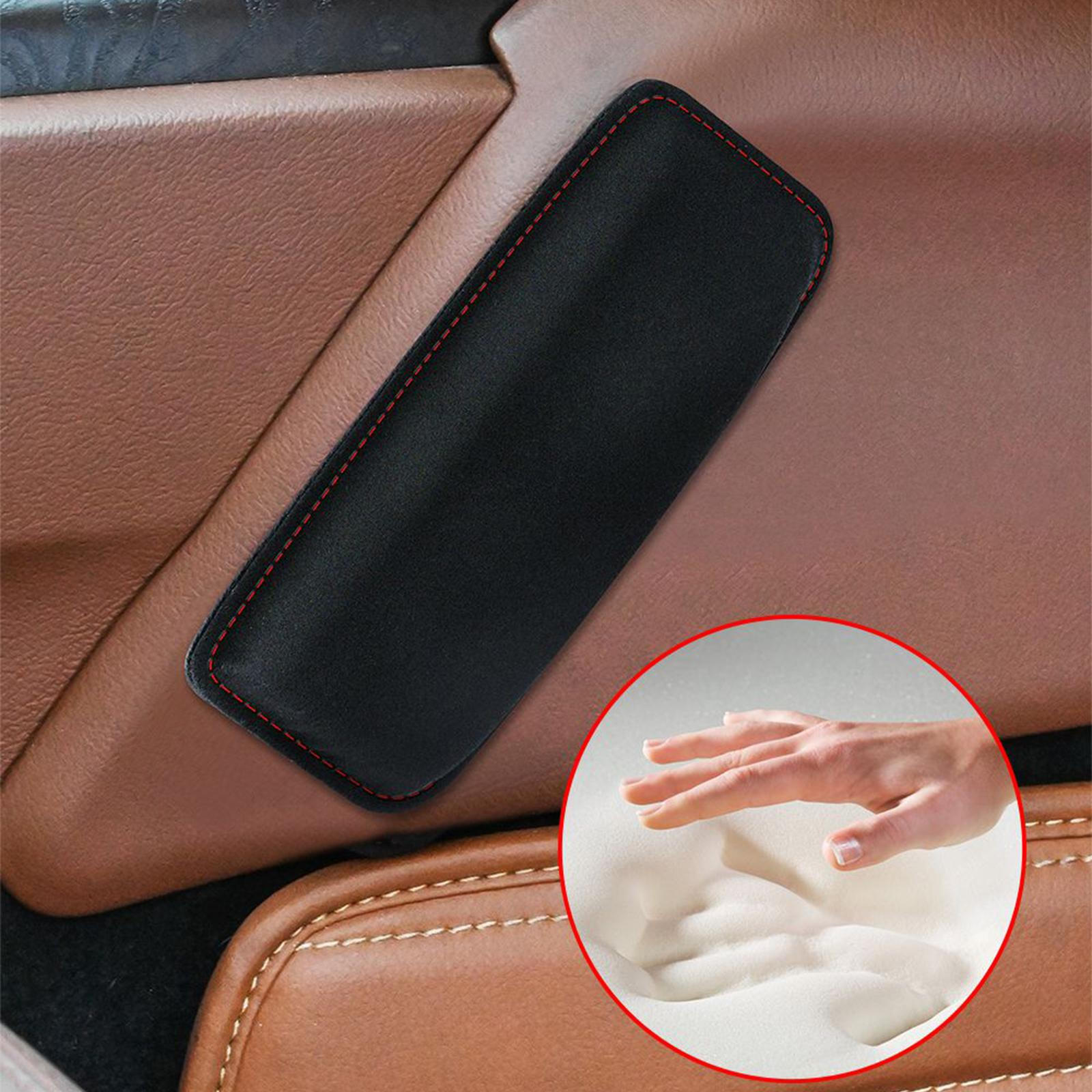 2PCS Car Leg Cushion Knee-Pad Pillow Thigh Support Seat Door Armrest ...