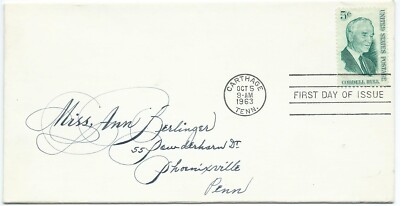 1963 US First Day Cover 5¢ Cordell Hull Stamp, June 5, 1963 | eBay