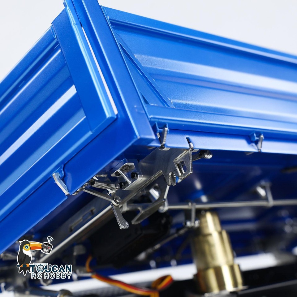 1:14 LESU Lowtop RC Hydraulic 3-Way Dump Truck 6x6 PNP Radio Control ...