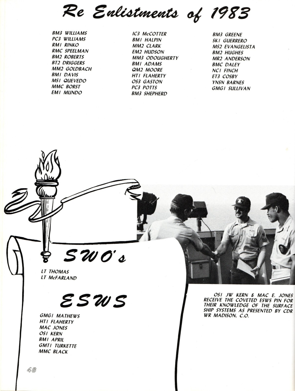 USS BUTTE AE-27 MEDITERRANEAN DEPLOYMENT CRUISE BOOK YEAR LOG 1983 ...