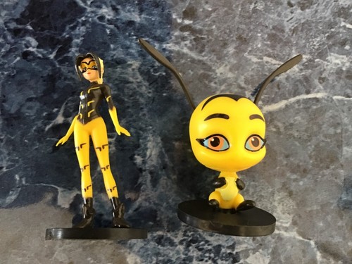 Miraculous Ladybug Cat Noir Toppeez Figure Toy Cake Topper Vesperia ...