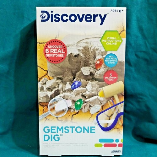 Discovery Gemstone Dig Set *New Sealed Box* | eBay