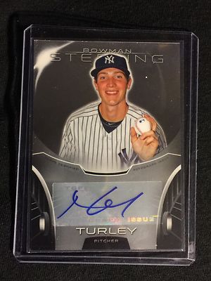 2013 BOWMAN STERLING NIK TURLEY AUTO YANKEES | eBay