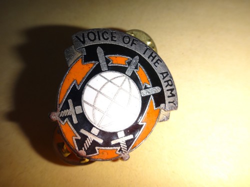 US Army Informazioni Sistemi Command Voice Of The Army Distintivo Unità ...
